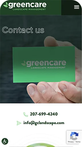 Greencare Landscape Management - OSC Web Design